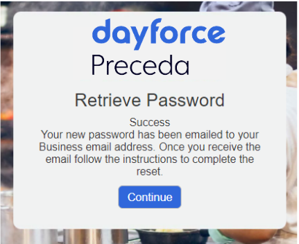 Forgot Your Password